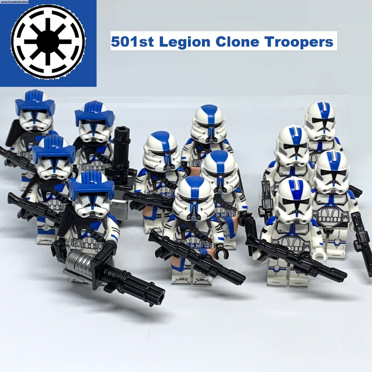 Captain Rex And 501St Legion Clone Trooper 4 501St Clone Troopers ...