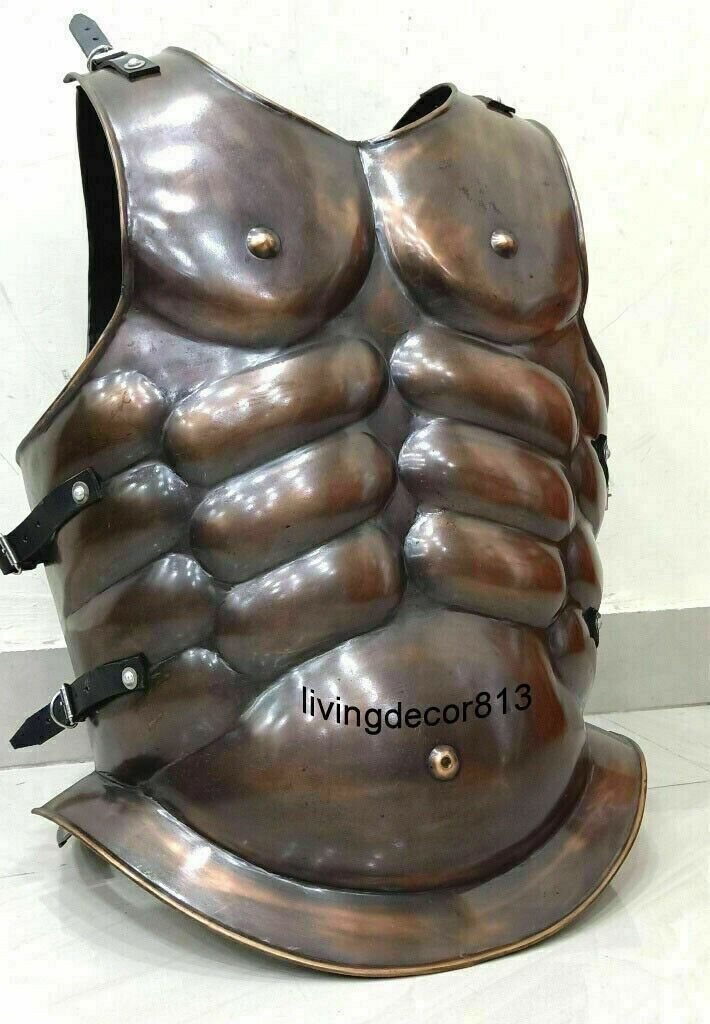 Medieval Roman Armor Spartan Costume W / Muscle Steel Jacket- show ...