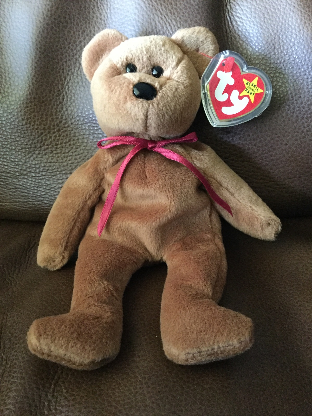 Ty TEDDY New Face Ultra Rare Distinctive Oddities Unique Features ...