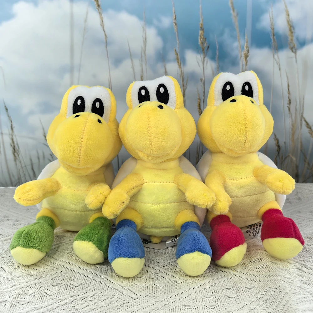 3X Super Mario Bros. Koopa Troopa Tortoise 6inin Plush Toy Switch Game ...