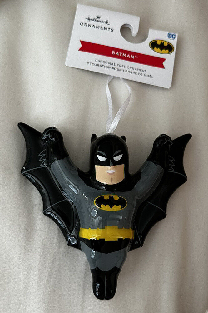 2022 Hallmark BATMAN Decoupage Christmas Ornament DC Comics New 4 ...