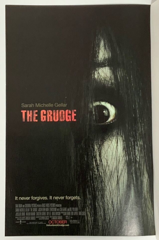 The Grudge Horror Movie Print Advertisement Ad Sarah Michelle Gellar ...