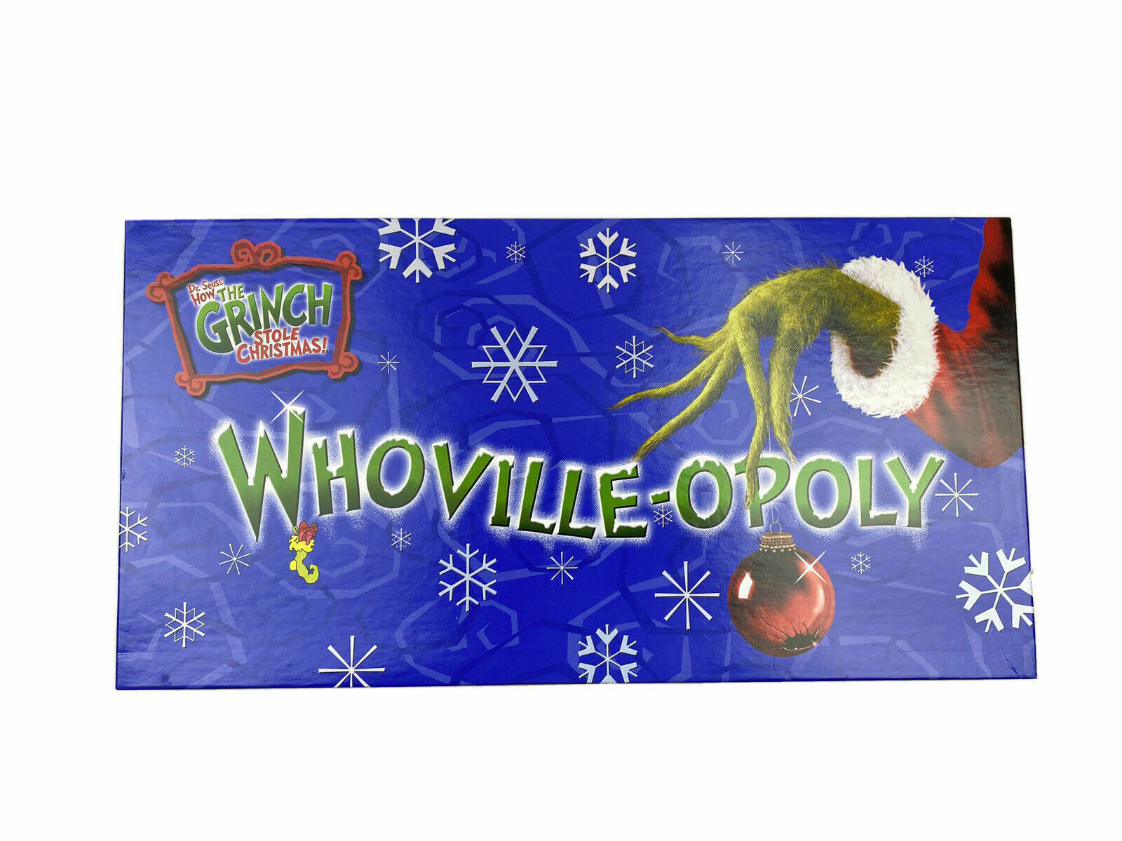 Whoville-Opoly Dr.Suess How The Grinch Stole Christmas Monopoly Board ...