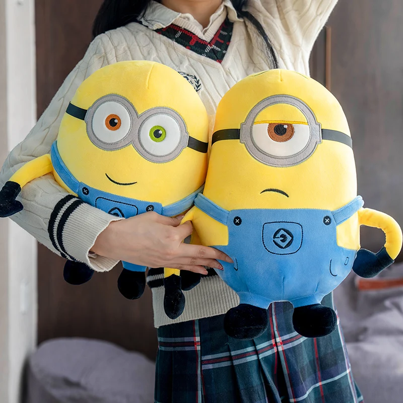 Kawaii Miniso Minions Despicable Me Movie Periphery Yellow Plush Bob ...