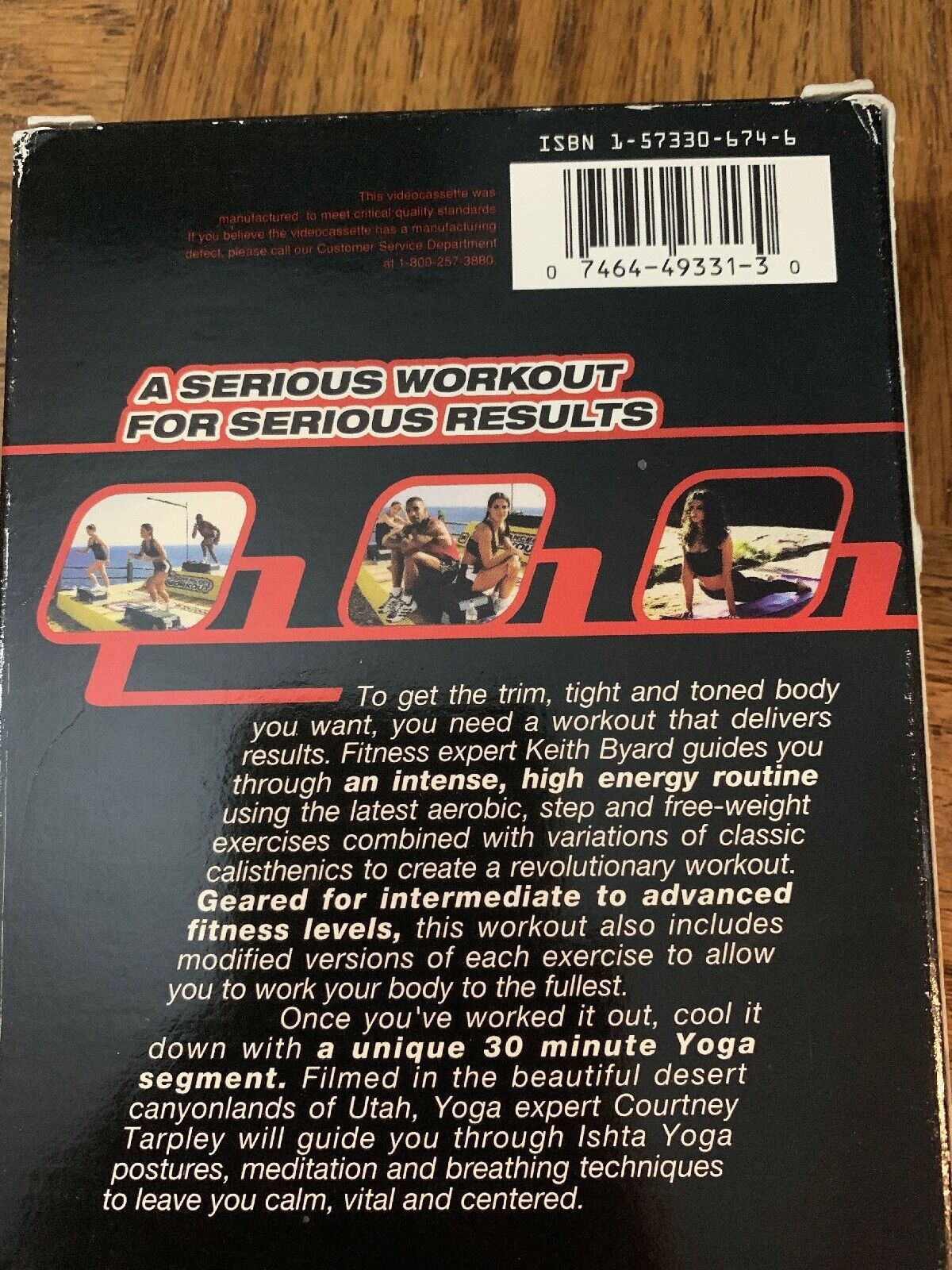 Advanced Workout Total Body Training VHS - VHS Tapes