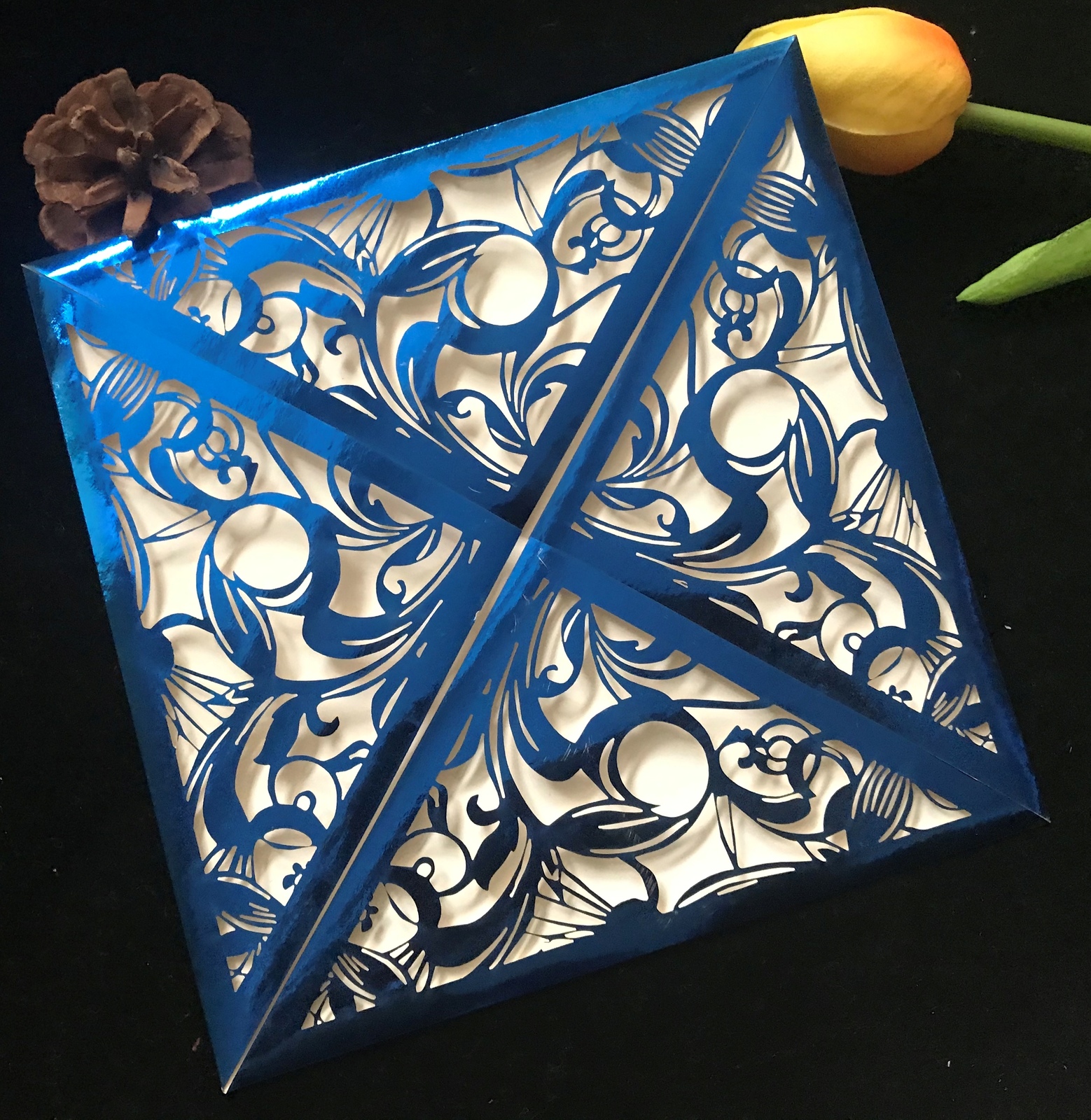 Laser Cut Wedding Invitations Cards,50pcs colorful Birthday Invitations ...