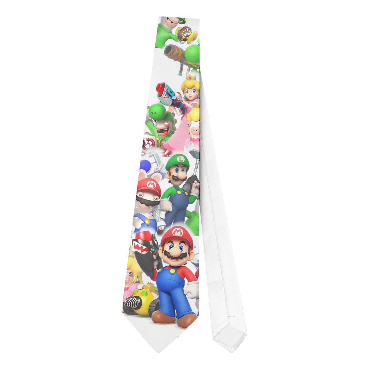Necktie Mario Luigi Peach Yoshi Warrior Wario Retro Game Halloween ...