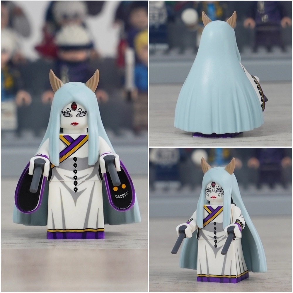 8pcs Naruto Series Mu Gengetsu Raikage Kaguya Kabuto Anko Minifigures ...