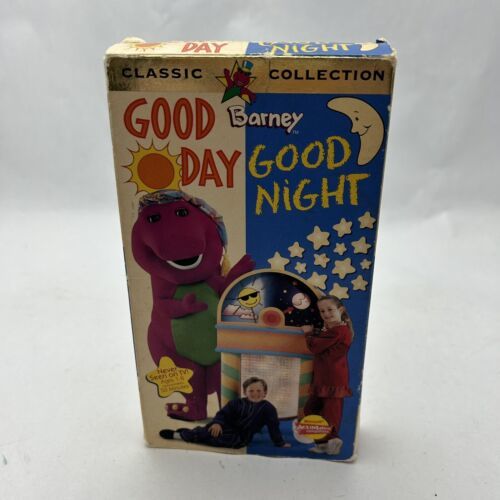 Barney - Good Day, Good Night (VHS, 1997) - VHS Tapes
