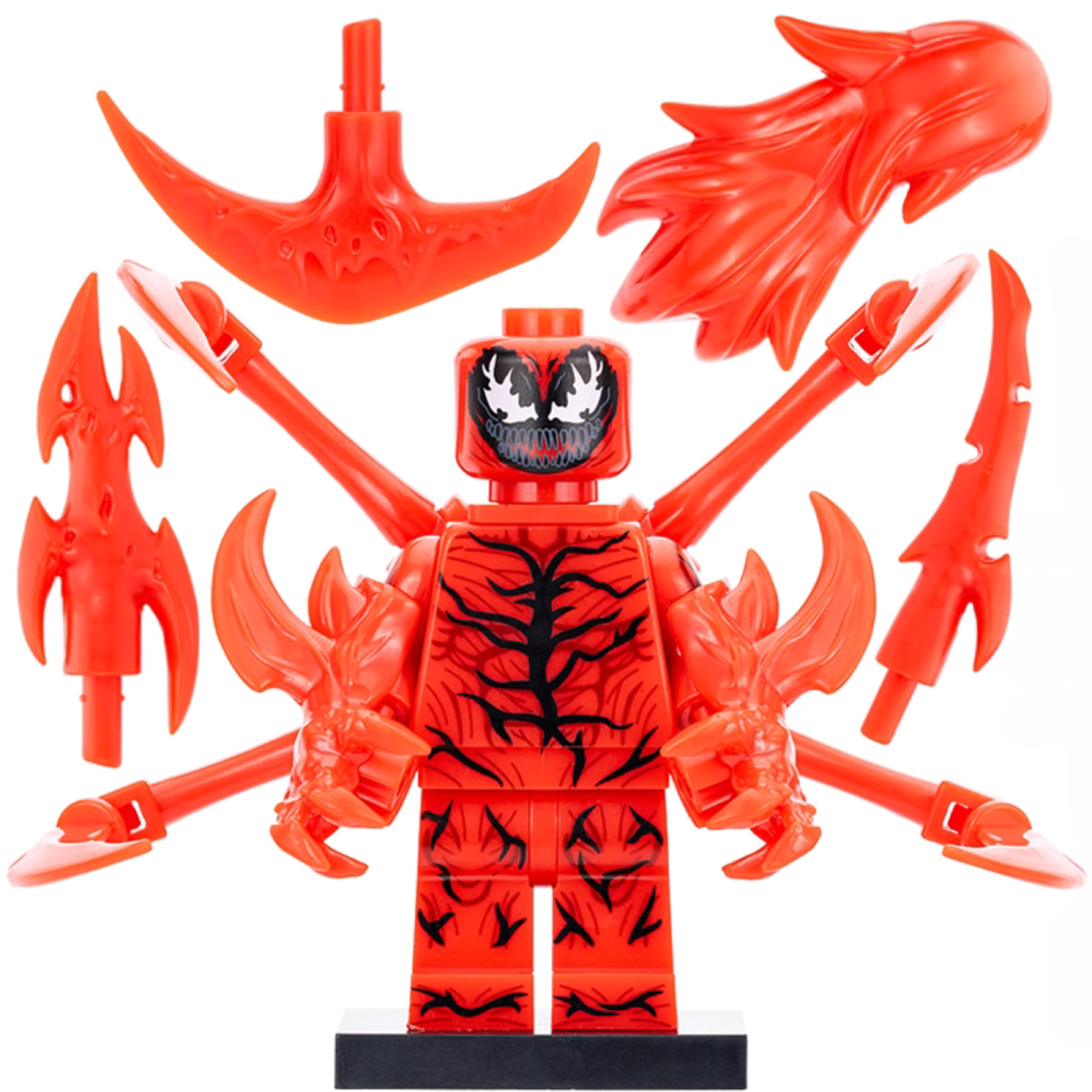 Carnage Symbiote Venom The Last Dance Minifigures Weapons and ...