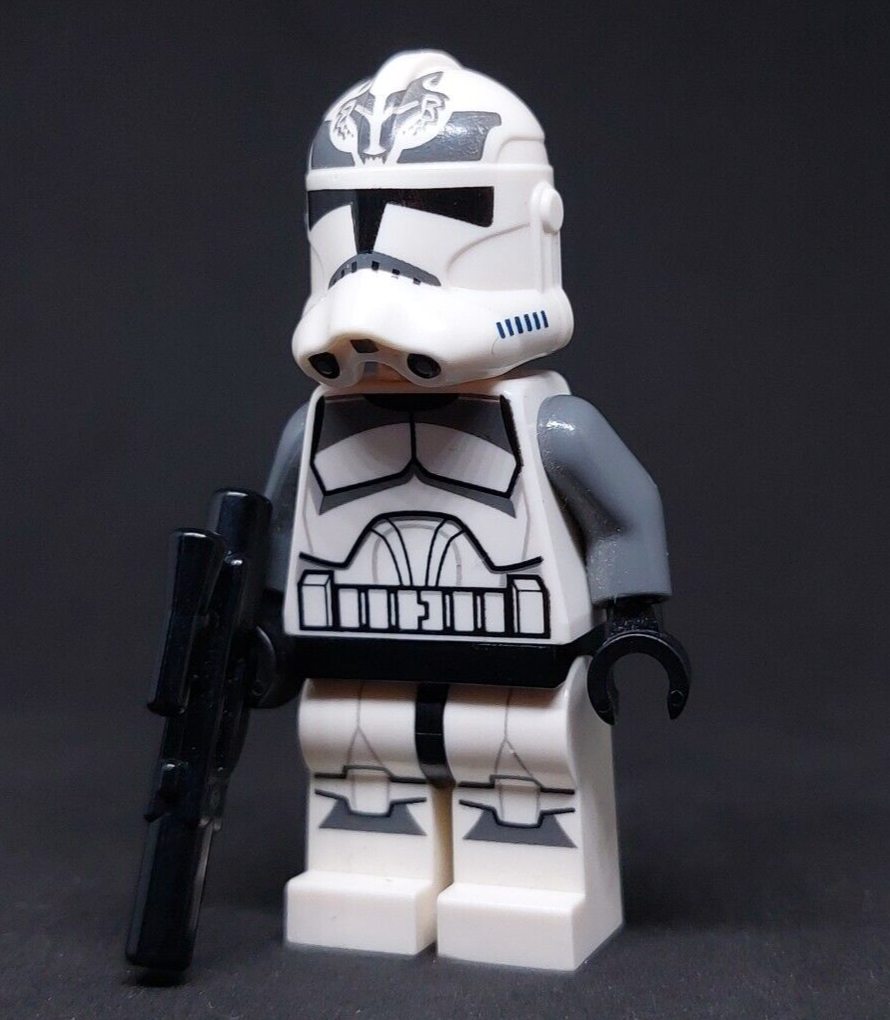 Lego Star Wars Minifigure Wolfpack Clone Trooper Phase 2 sw0537 75045 ...