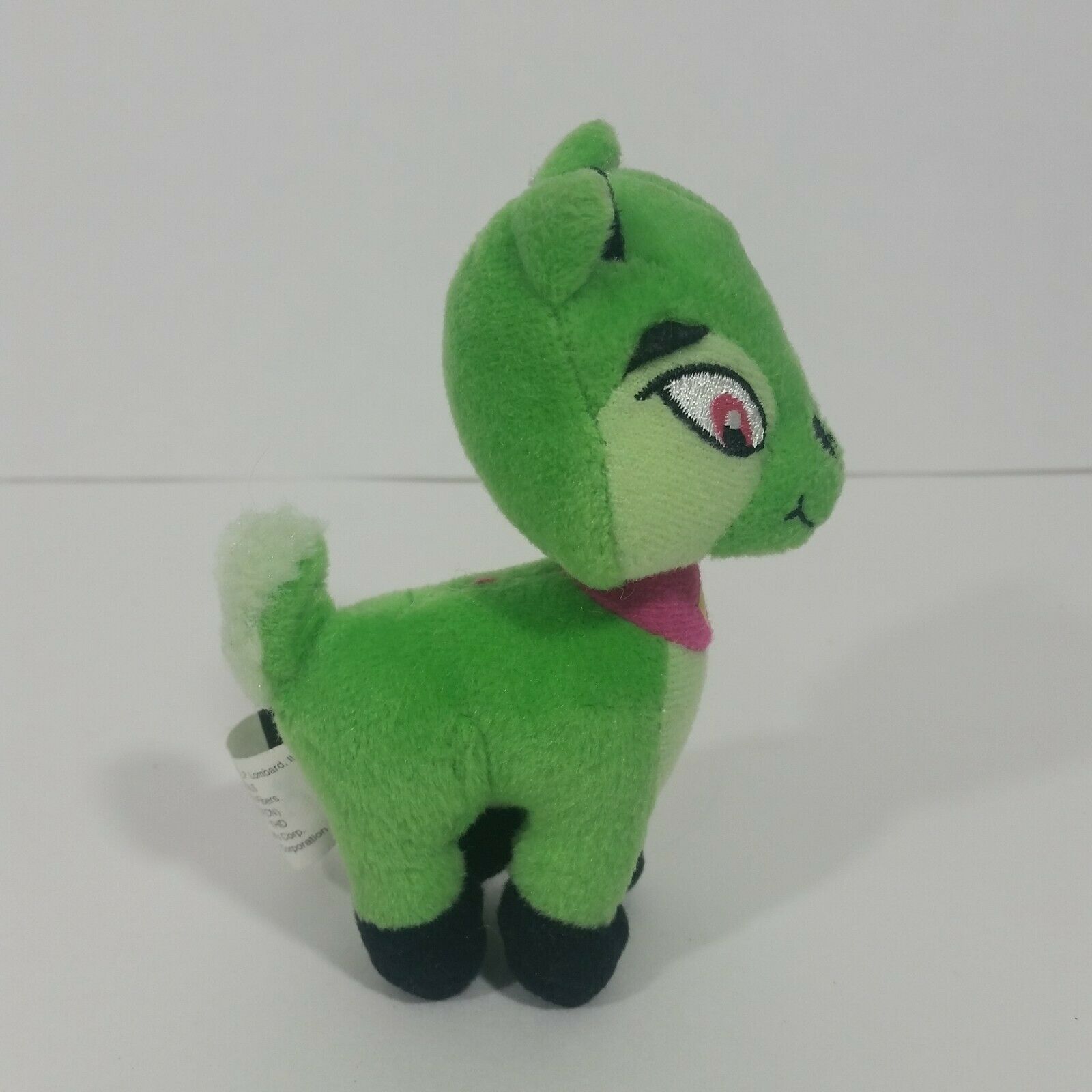 McDonalds Neopets Green Ixi Mini Plush Happy Meal Toy 2004 - Other