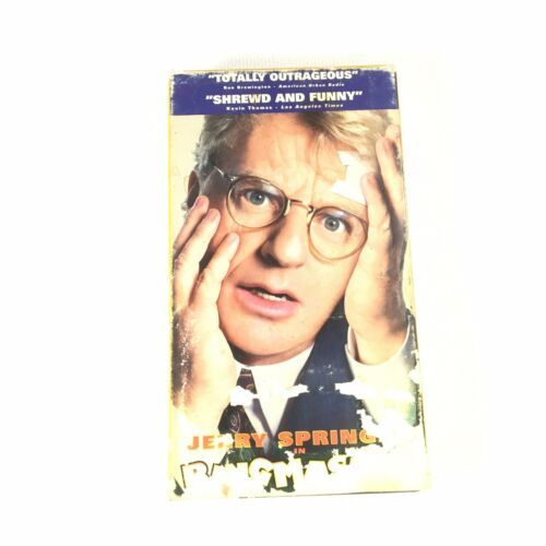 Jerry Springer Ringmaster VHS Tape, Feature Length Film, 1990's Comedy ...