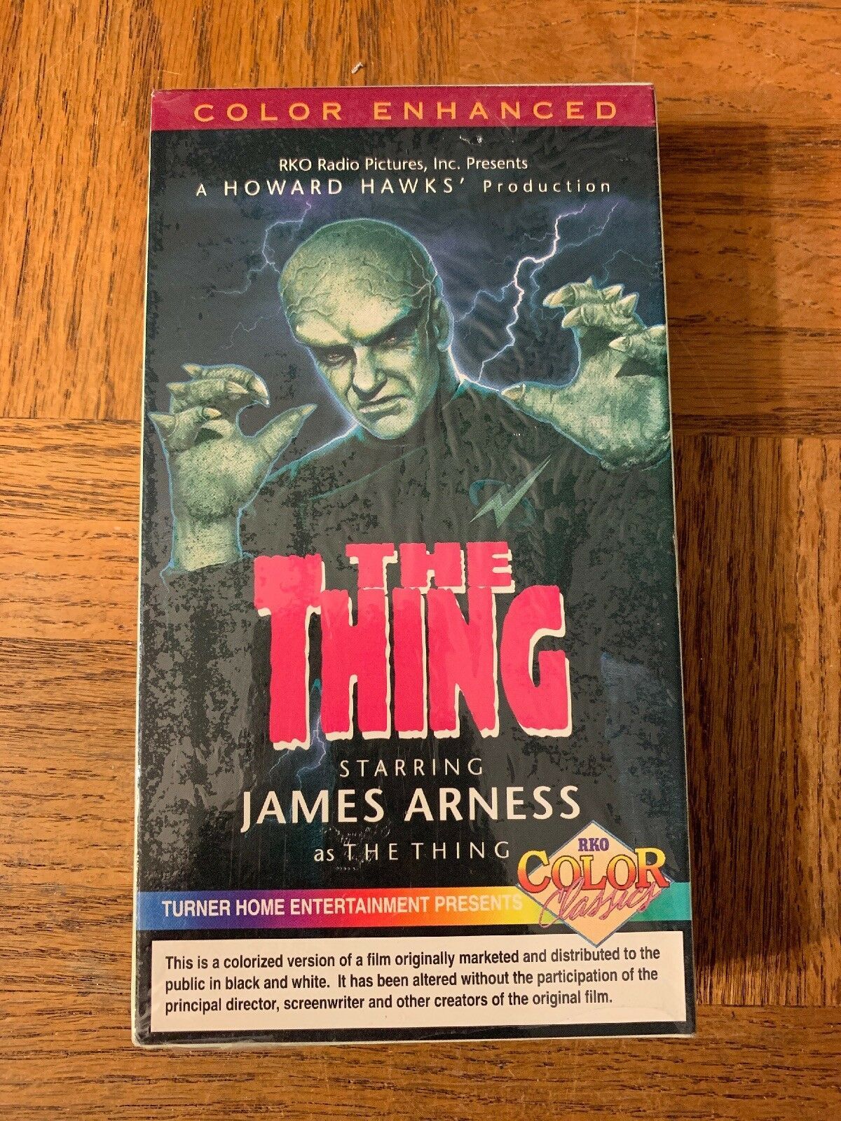 The Thing VHS-RARE VINTAGE-SHIPS N 24 HOURS - VHS Tapes