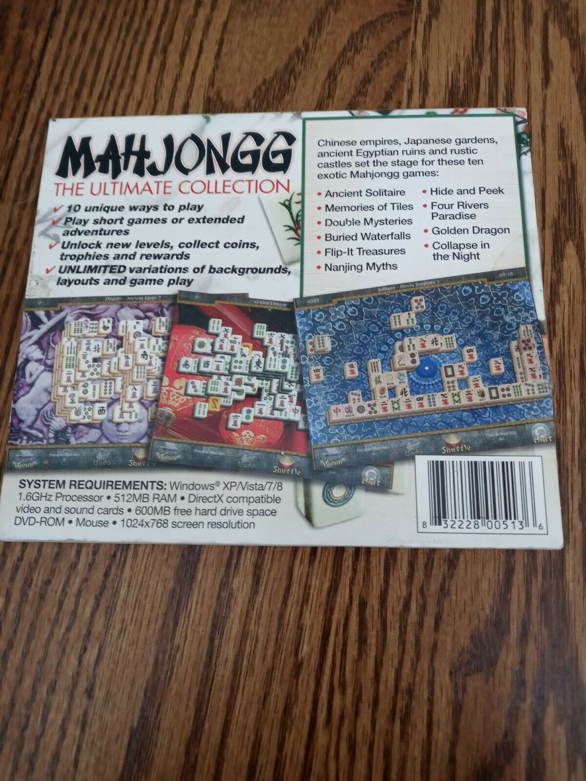 Mahjongg the Ultimate Collection PC CD-ROM and similar items