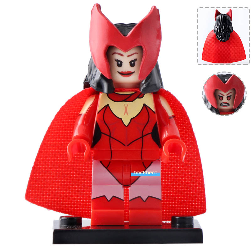 Scarlet Witch (Wanda Maximoff) Marvel Super Heroes Lego Custom ...