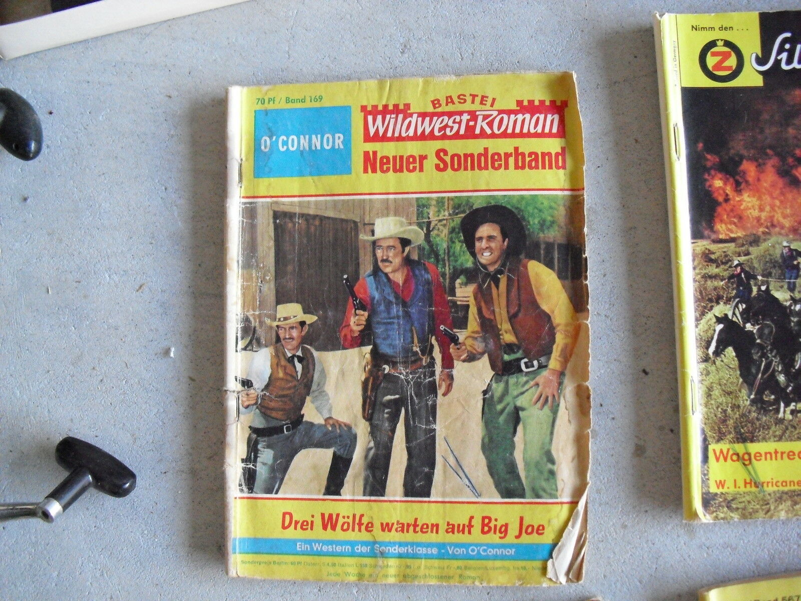 Vintage 1964 German Pulp Magazine - Bastei Wildwest Roman #169 - Magazines