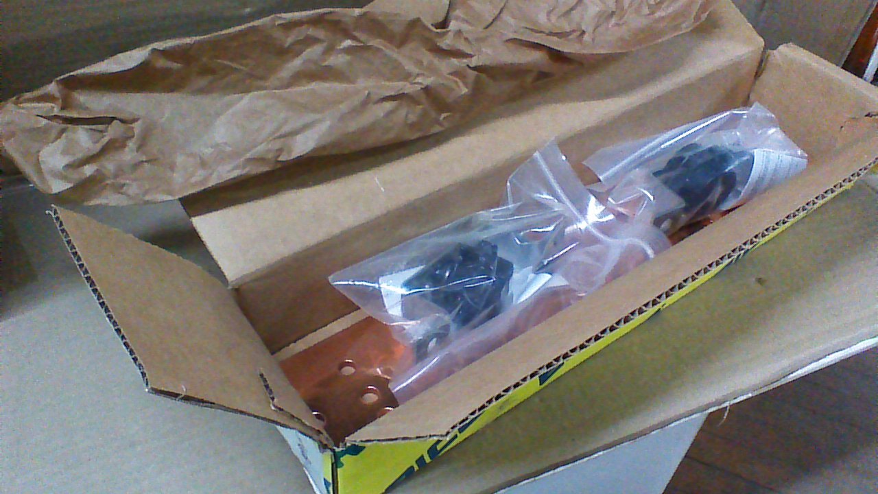 (NIB) ERICO EGBA14420CC GROUND BUSBAR KIT / 1/4" X 4" X 20" LONG ...