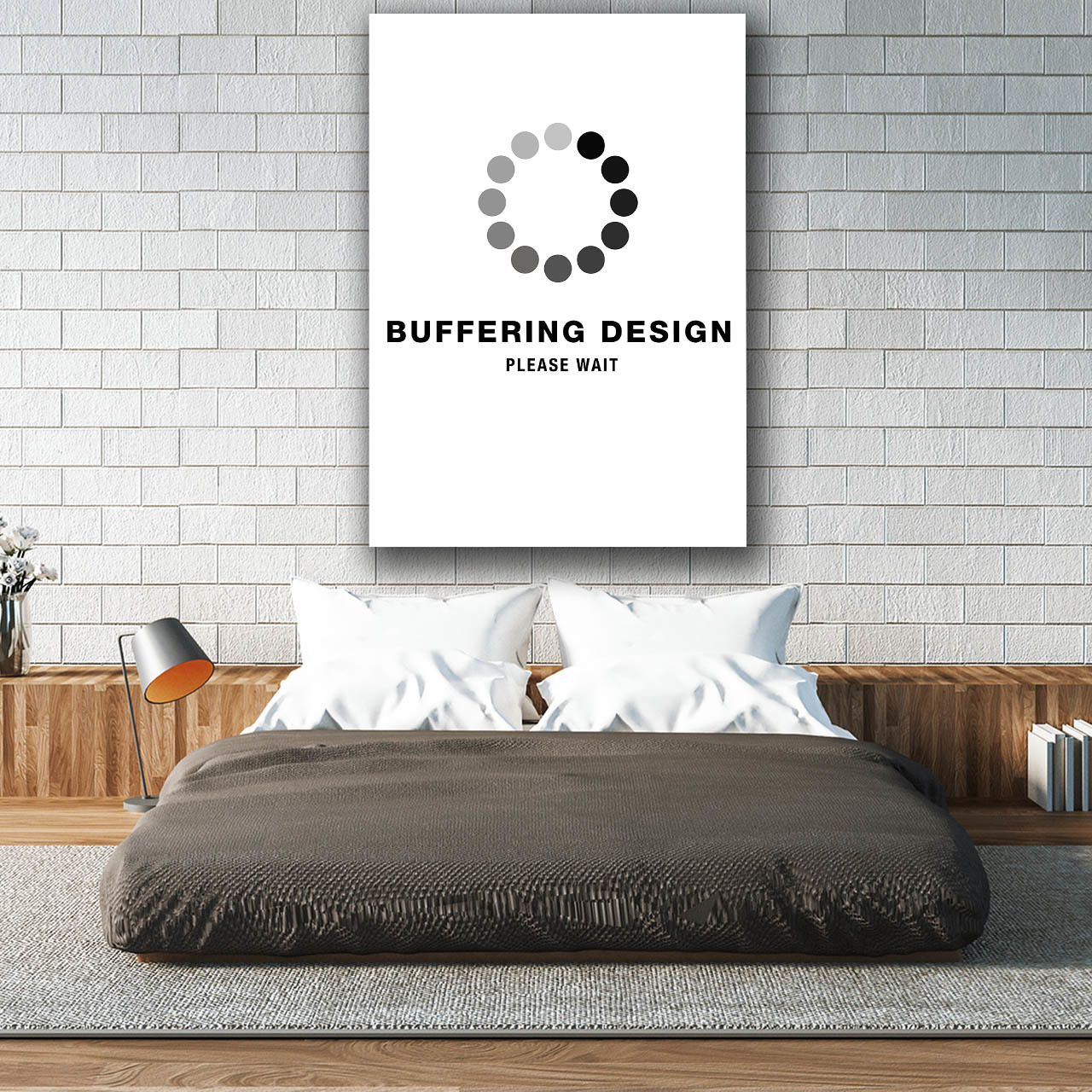 Design Cool Loading Funny Loading Screen Matte/Glossy Poster A0 A1 A2 ...