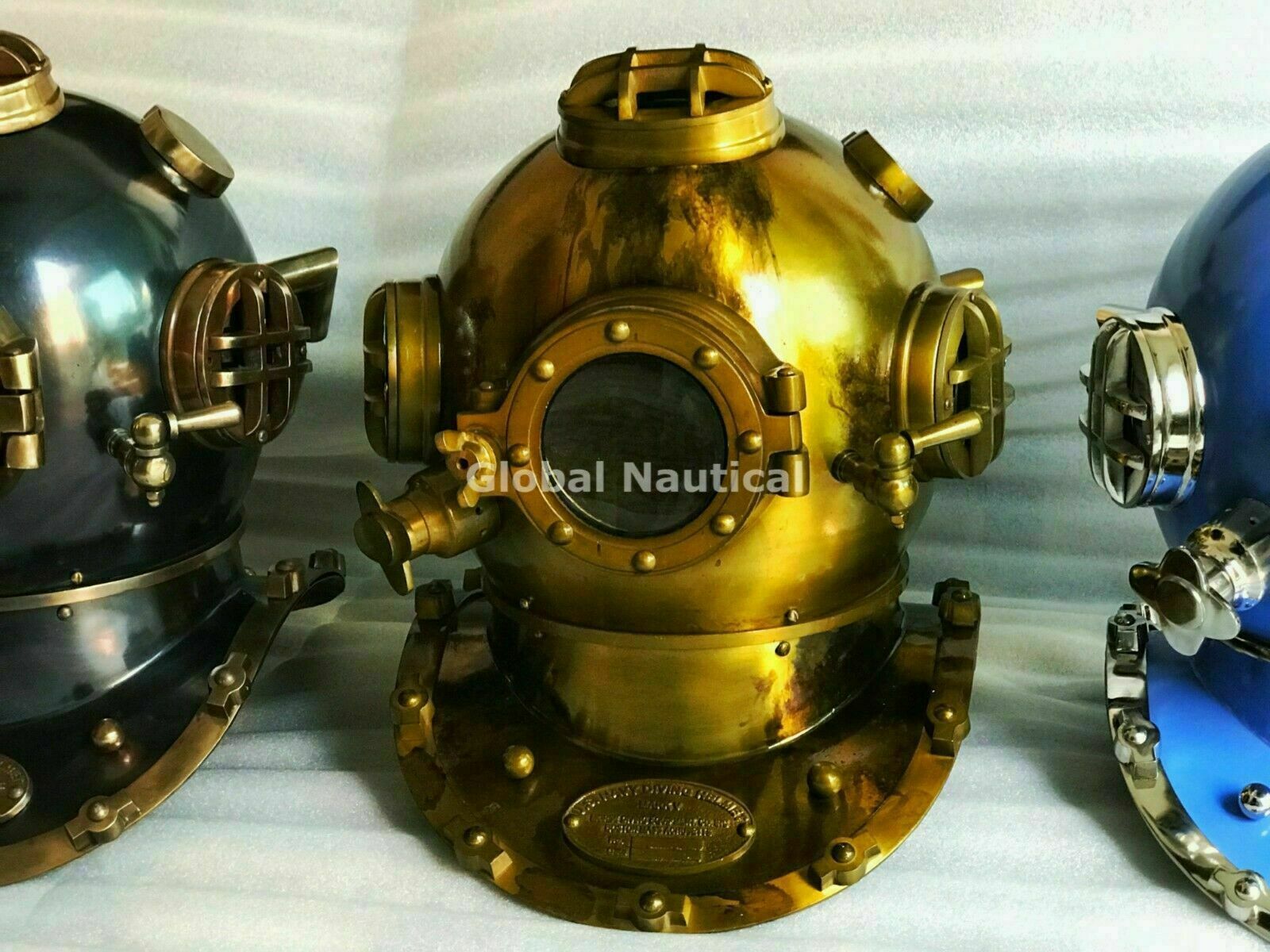 Vintage diving helmet Replica Vintage Deep Sea diving helmet Replica ...