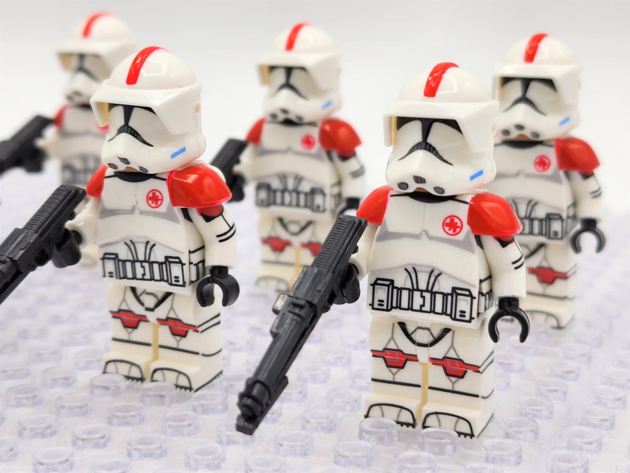 10pcs Star Wars Medical Corps Clone Trooper Medic Minifigures Toys ...