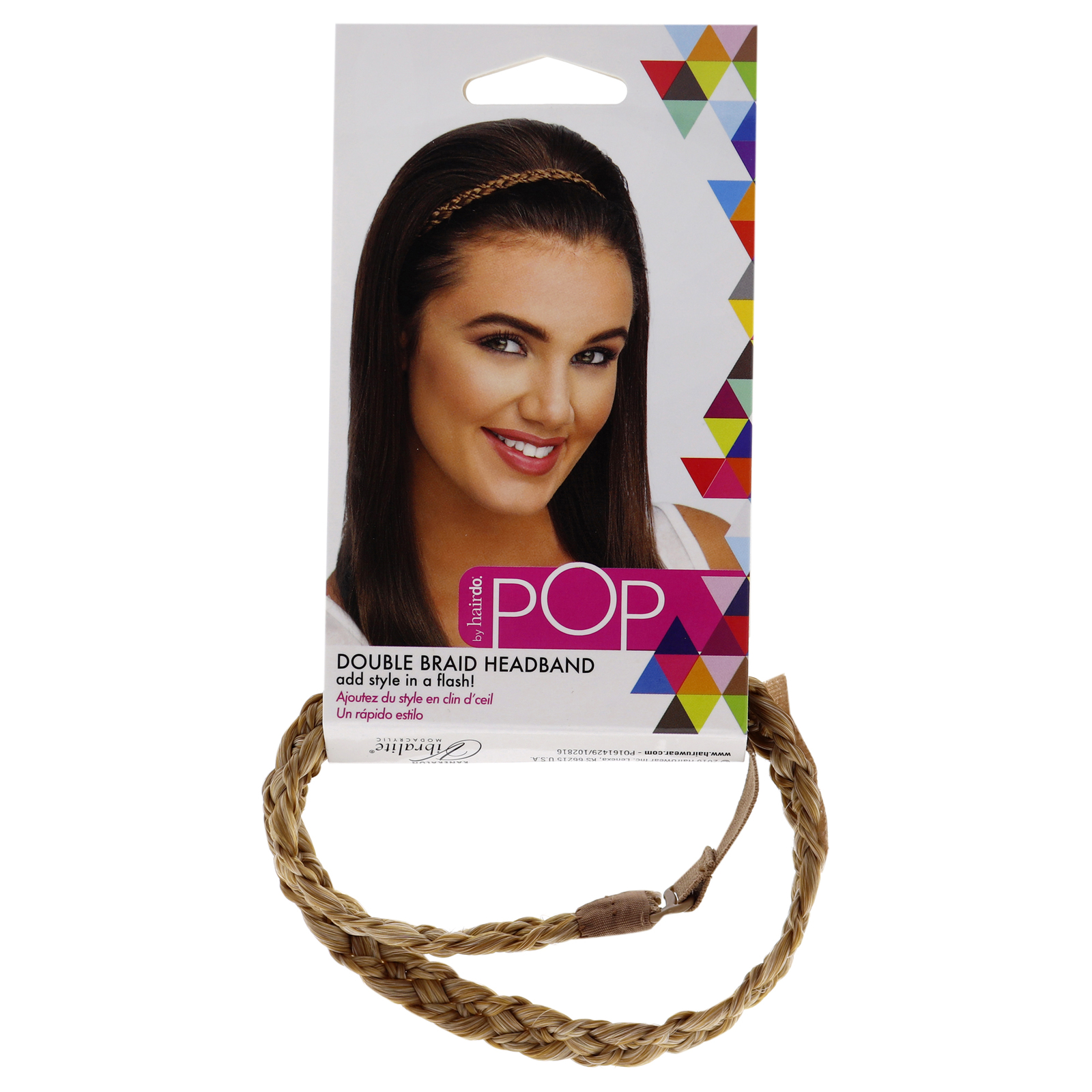 Pop Double Braid Headband - R25 Ginger Blonde - Parts & Accessories