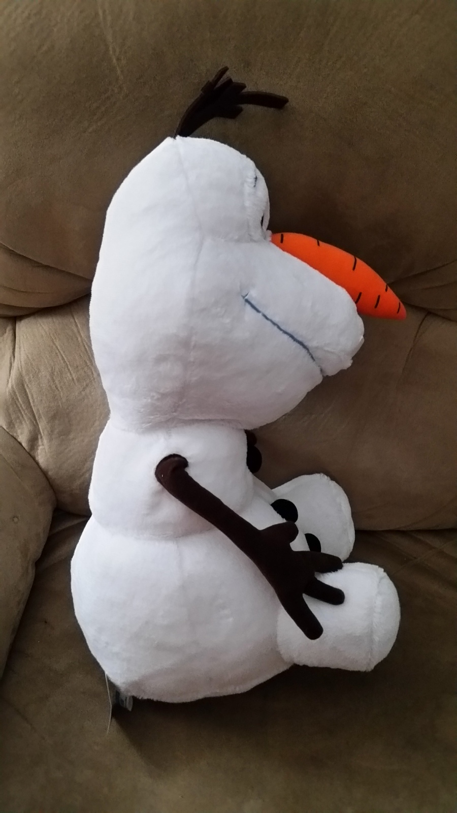 DISNEY LARGE OLAF FROZEN SNOWMAN Brand New Plush Stuffed Animal 20 ...