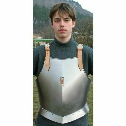 Medieval Knight Armor Breastplate Armor Jacket Larping Style Breast ...