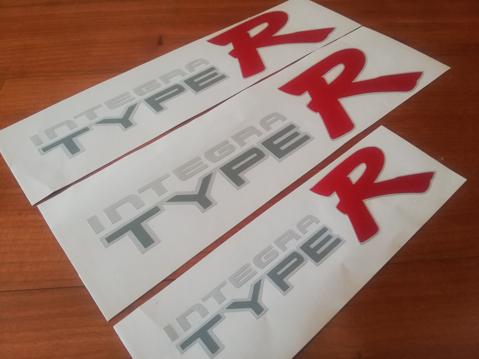 Integra DC2 Type R - Fits DC2 B18 Black Car - Reproduction Side Decal ...