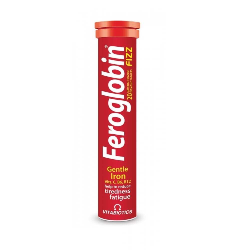 Feroglobin Fizz Effervescent 20 Tablets - Health & Beauty