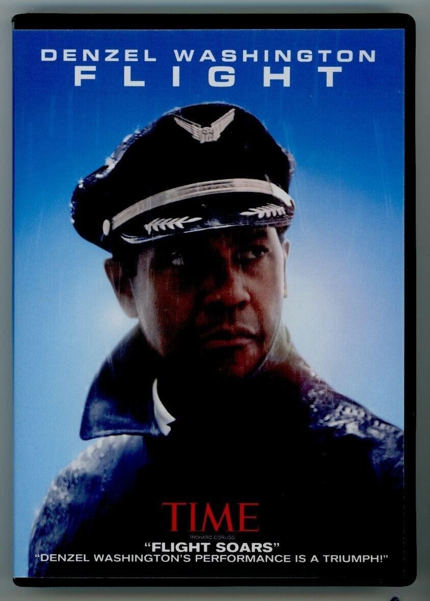 DENZEL WASHINGTON in FLIGHT, DVD, ©2012 "Nothing short of a masterpiece ...