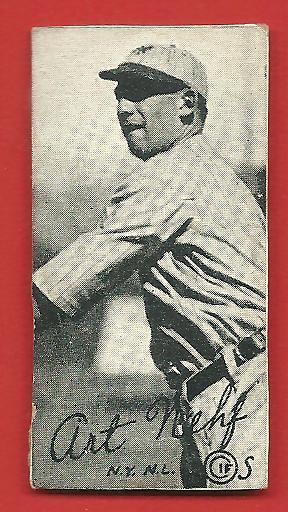 RARE 1923 ART NEHF 572 STRIP CARD N.Y. N.L. - Trading Card Singles