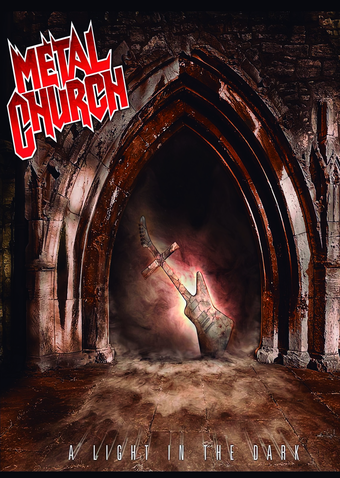 METAL CHURCH A Light In The Dark FLAG CLOTH POSTER BANNER CD Heavy ...