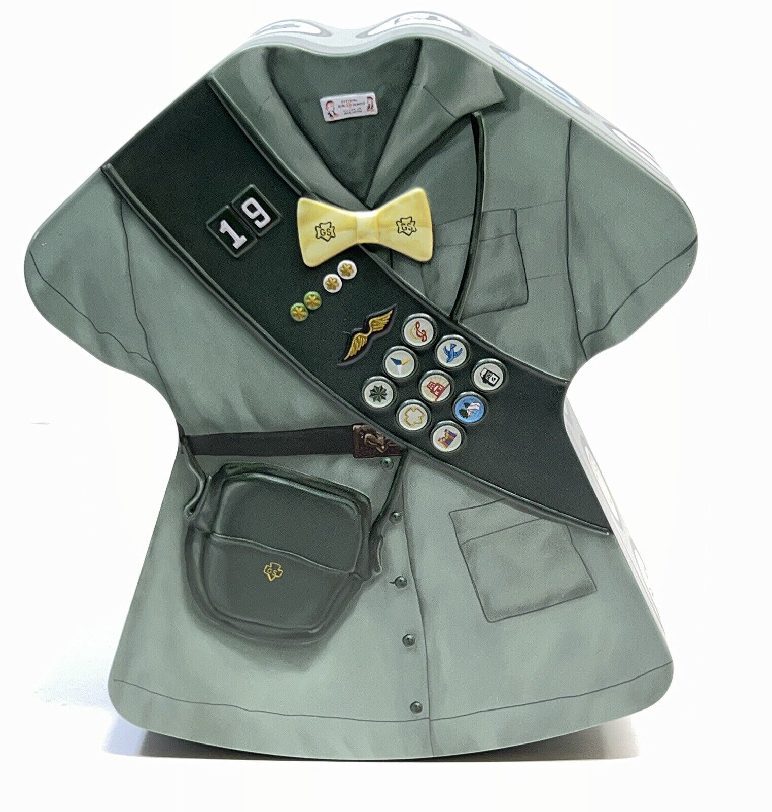 Ashdon Farms Girl Scout Cookies Collector Metal Vintage Uniform Dress ...