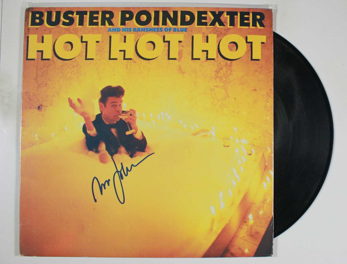 Buster Poindexter aka David Johanson Signed Autographed Record Album ...