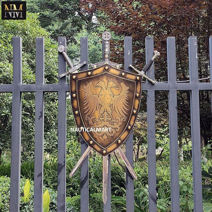 Medieval Holy Roman Empire Display Shield Wall Décor Decoration - Armor ...
