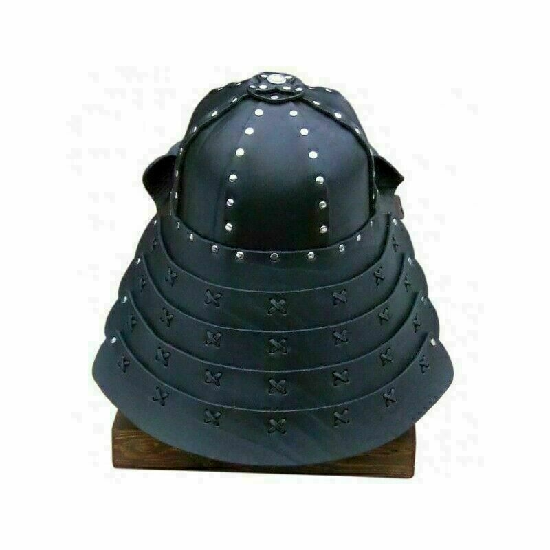 Medieval Warrior Armour Samurai Helmet Leather Helmet Knight Cosplay ...