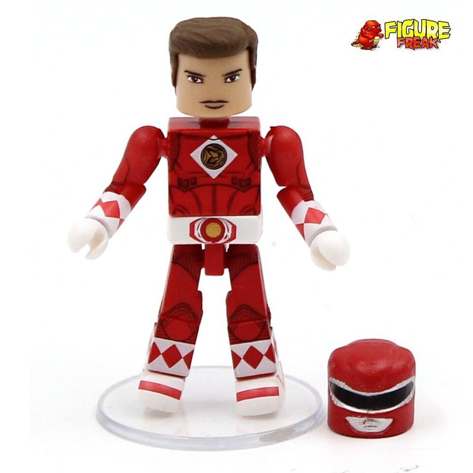 Power Rangers Minifigure SDCC 1995 Movie Rocky the Red Ranger - Action ...