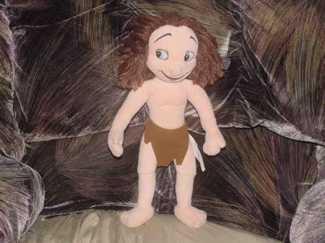 14" Disney Poseable Tarzan BOY Plush Doll From Tarzan - Disneyana