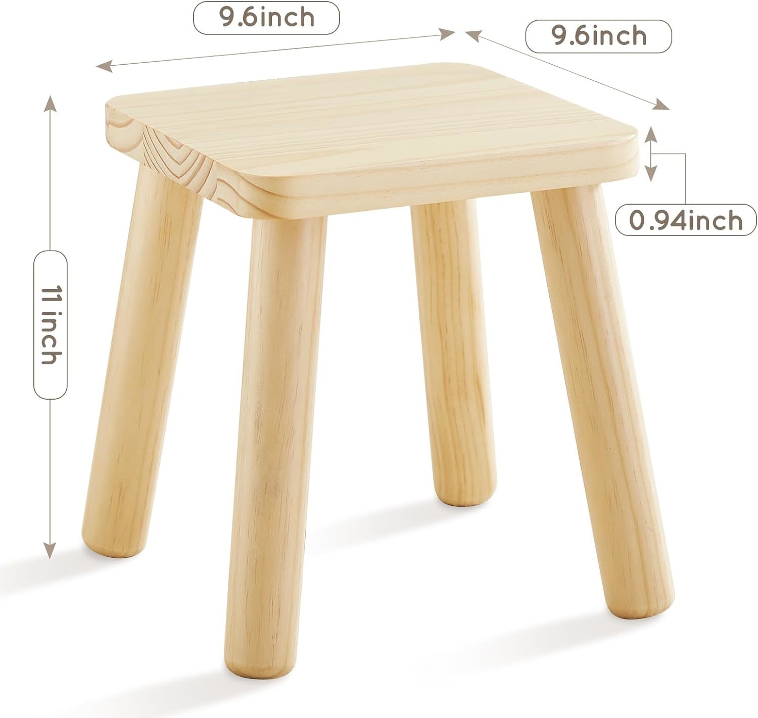 Beright Wooden Step Stools For Kids, Children'S Stool Fit With Sensory ...