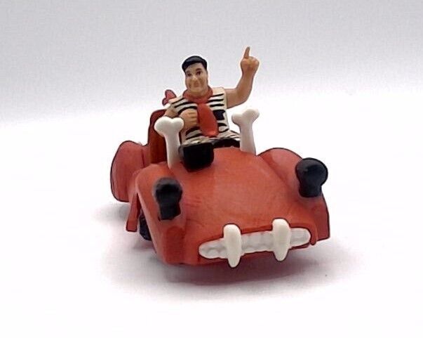 1993 The Flintstones Movie Saber Tooth Car with Fred Attached - Action ...