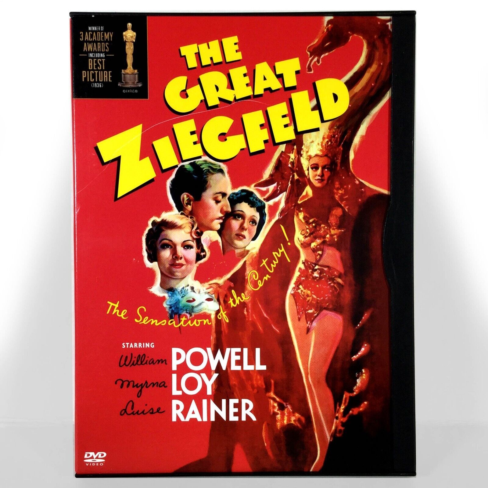 The Great Ziegfeld (DVD, 1936, Full Screen) Like New ! William Powell Myrna Loy - DVDs & Blu-ray ...