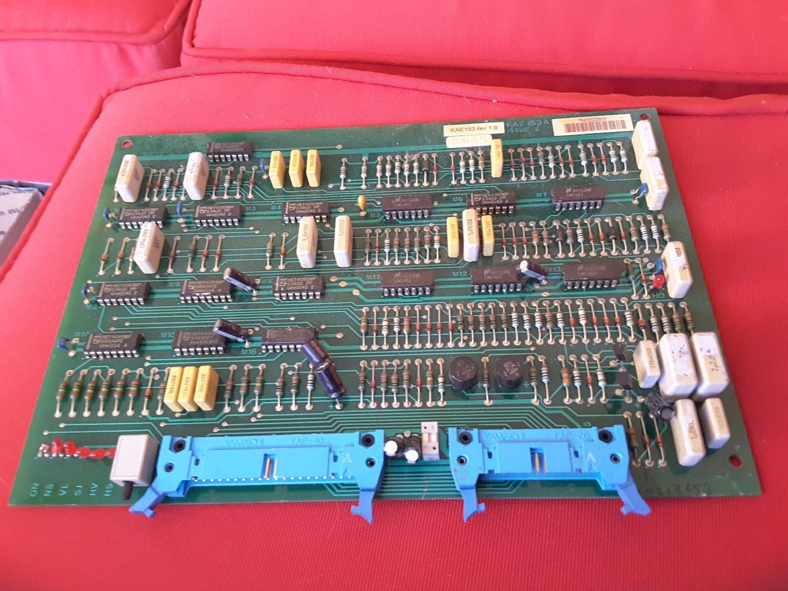 Kone Cranes KAE153A Logic Board PLC PK550 KAE153A Rev 1.0 Issue E Used ...