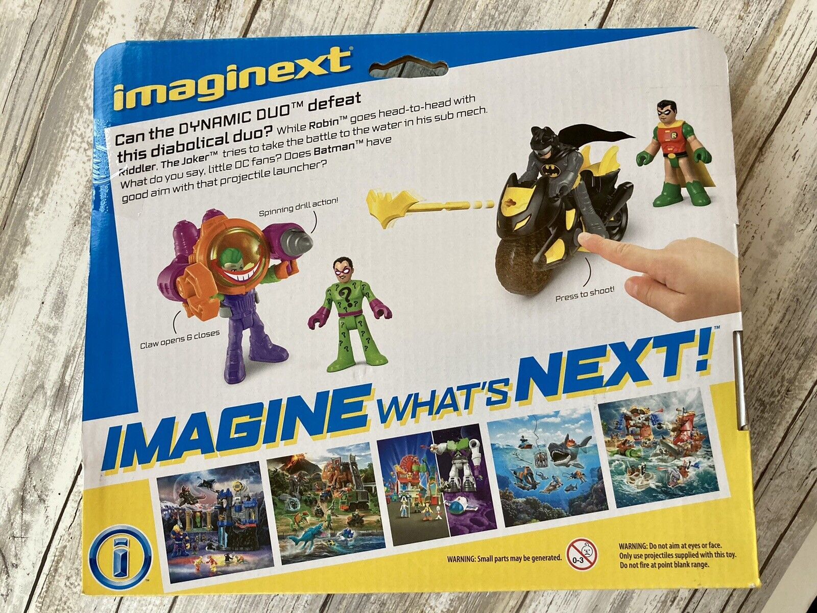 Fisher-Price Imaginext DC Super Friends Dueling Duos Gift Set Batman ...