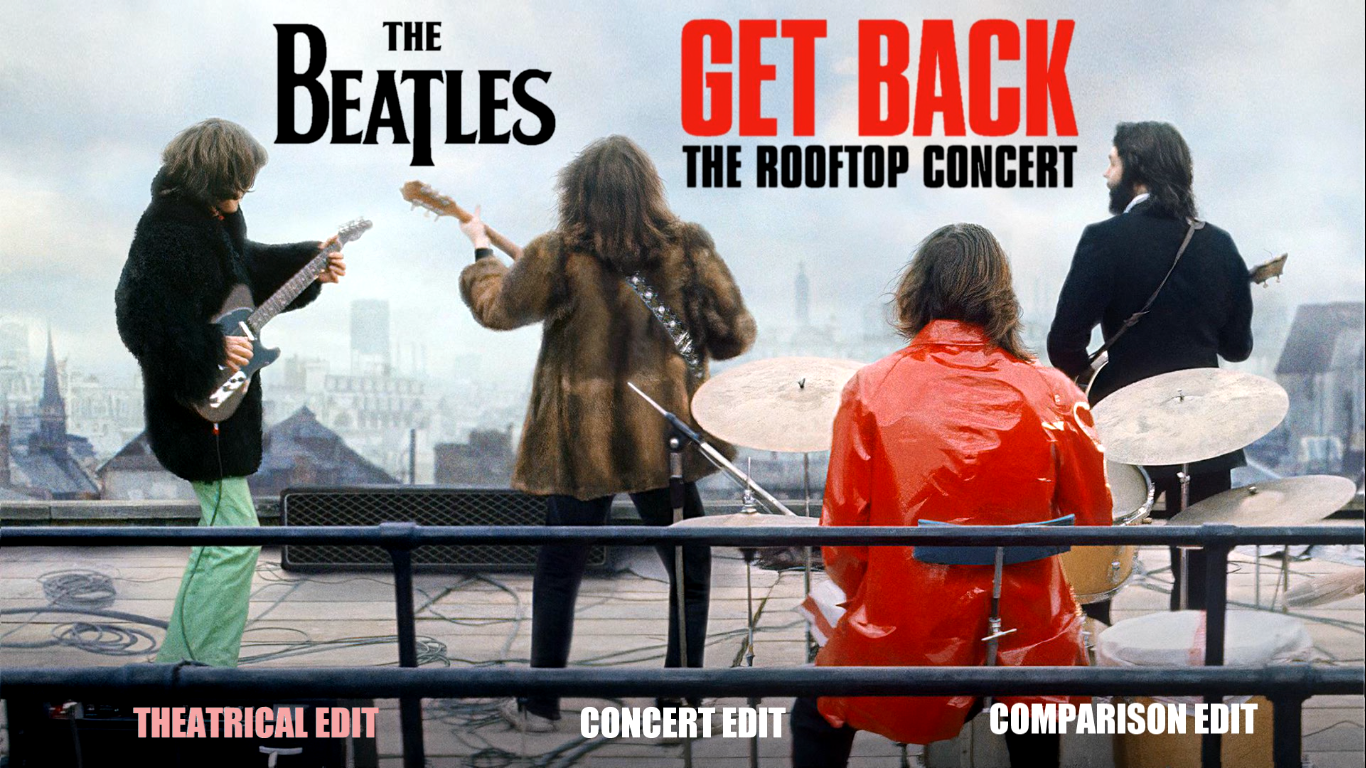 The Beatles The Rooftop Concert DVD + blu-ray Full Show Perfect Quality ...