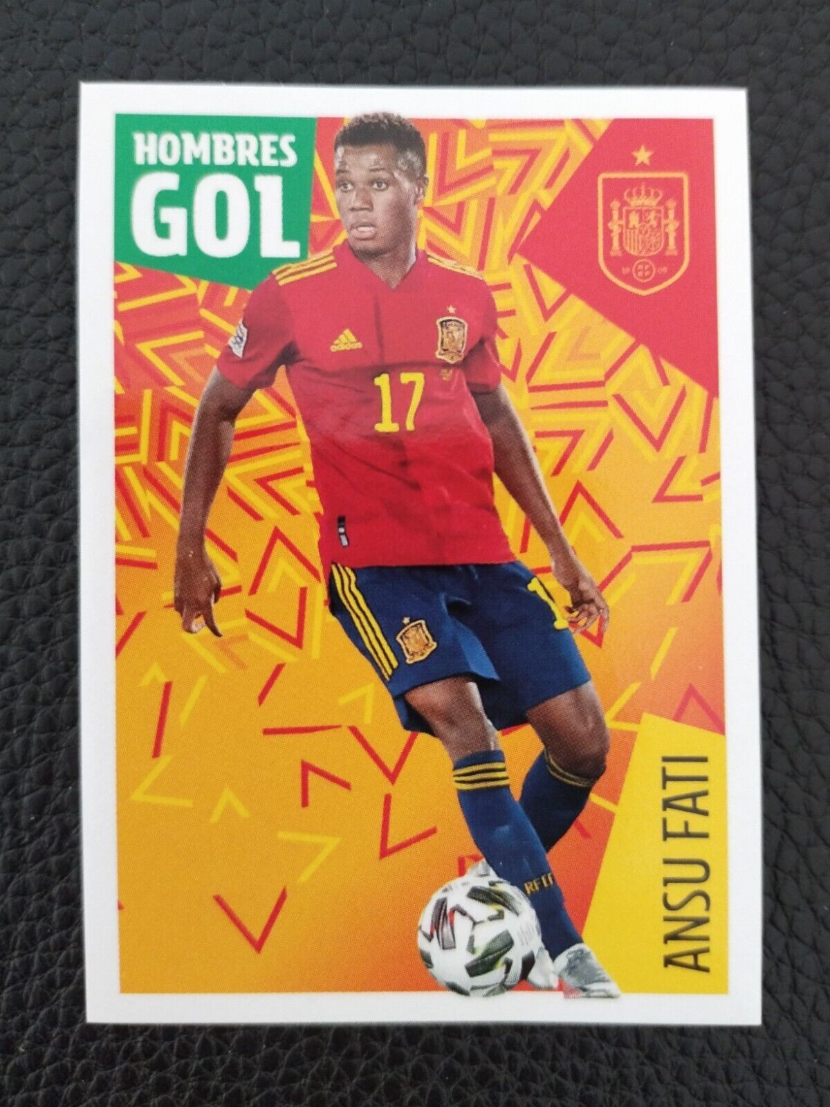 2022 Panini Los Idolos de La Roja Spain World Cup Ansu Fati Sticker - Trading Card Singles
