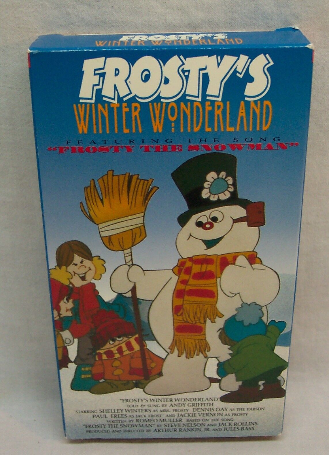 Frosty The Snowman FROSTY'S WINTER WONDERLAND Cartoon VHS VIDEO ...