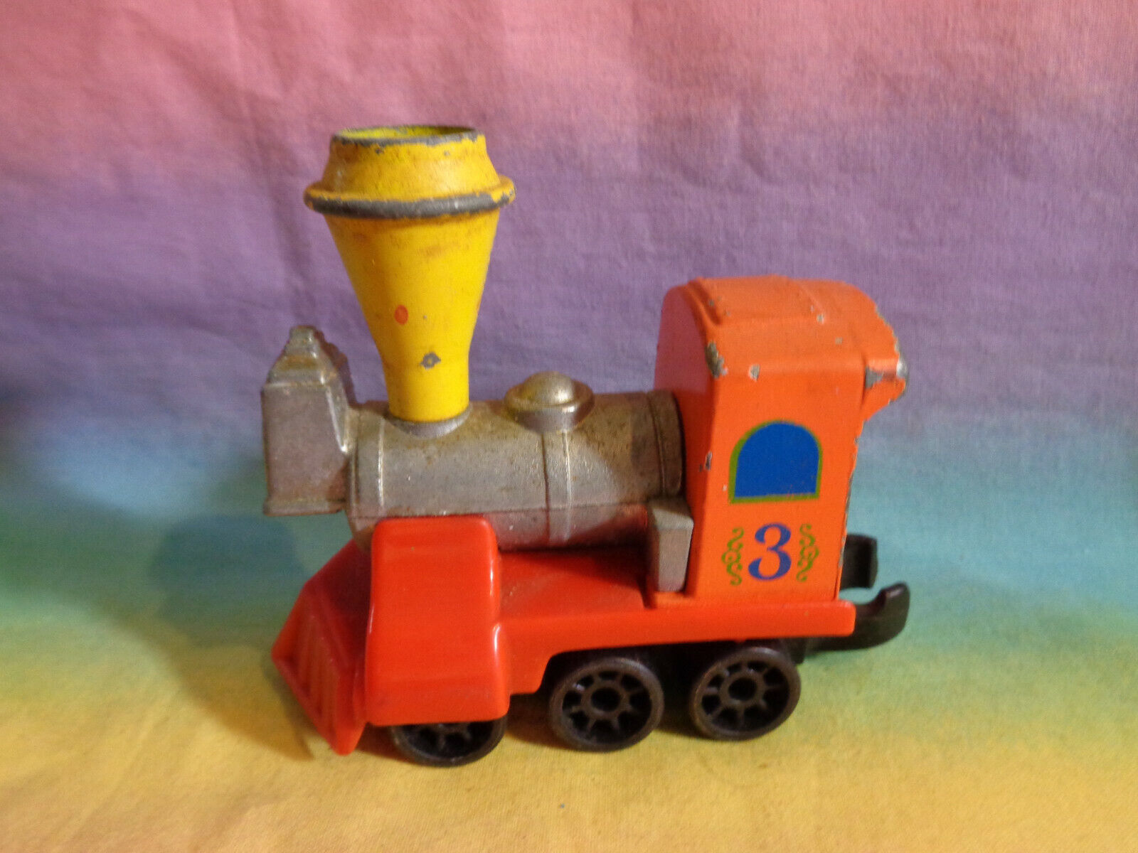 Vintage 1980 Mattel My First Wheels Train Engine Locomotive Die-cast ...