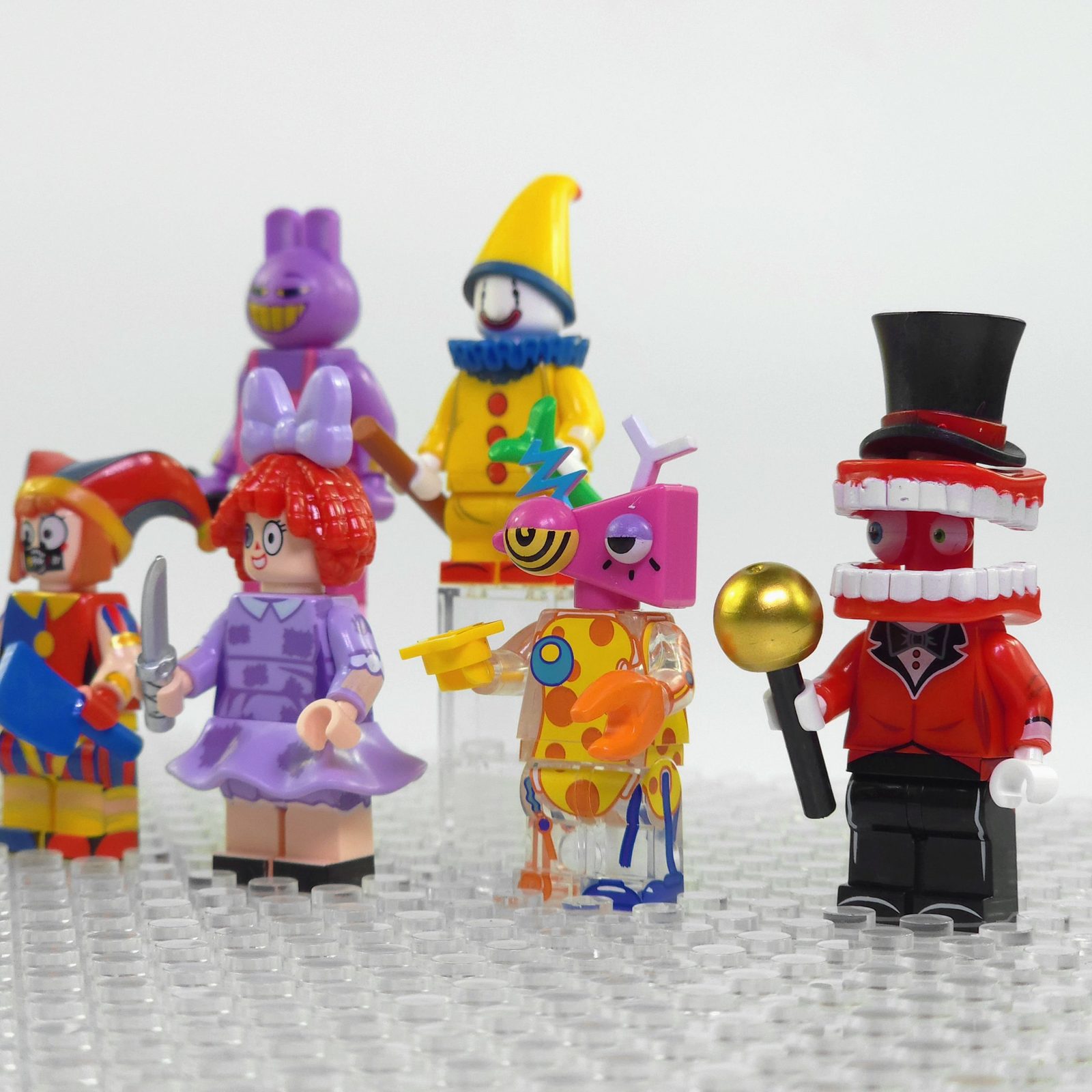 8pcs The Amazing Digital Circus Gangle Caine Kinger Pomni Kaufmo ...