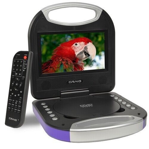 Craig 7” Portable DVD/CD Player - TV & Video